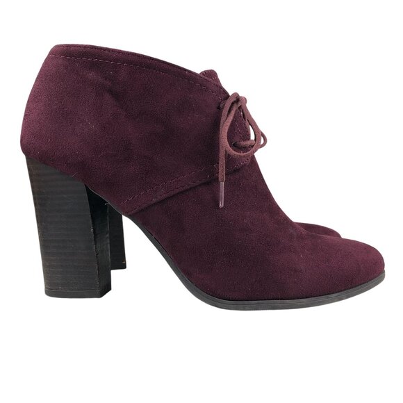 Franco Sarto | Shoes | Franco Sarto Womens Size 8m Leandra Burgundy ...